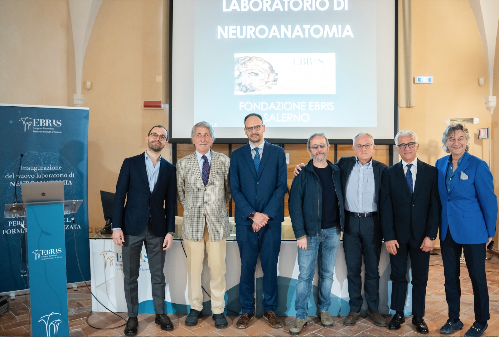 La Fondazione EBRIS apre le porte al nuovo Laboratorio di Neuroanatomia
